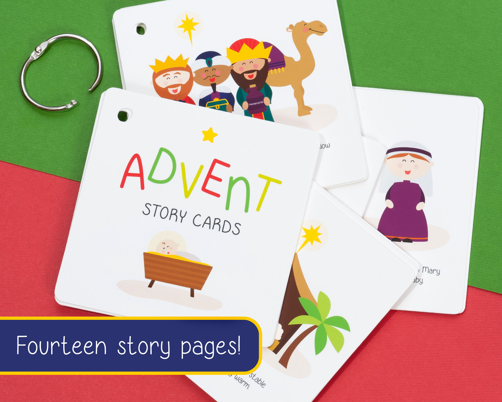 Advent Story Cards Advent Cards Advent Book Advent Story Nativity Story ...