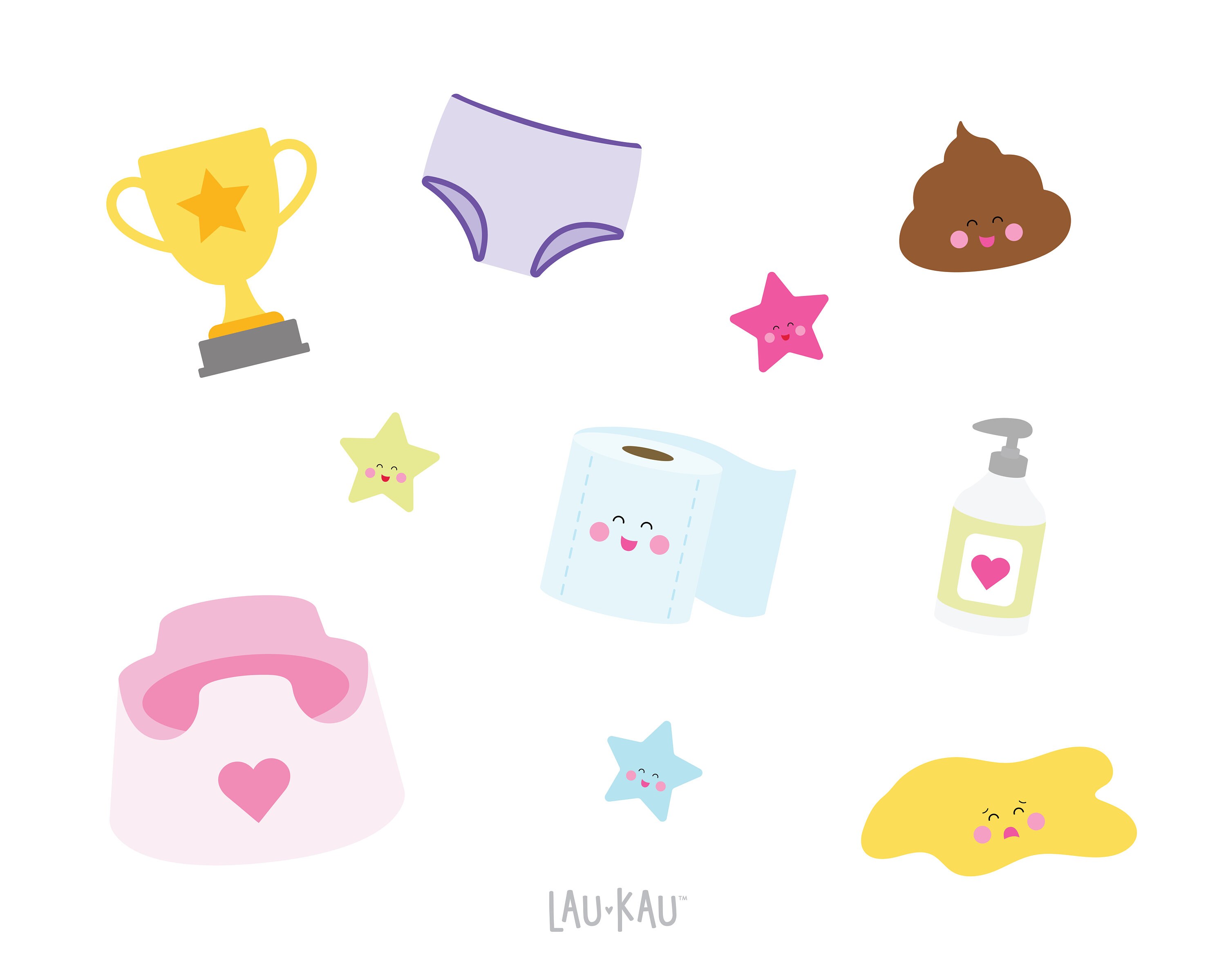 Potty Training Stickers Potty Training Sticker Sheet Potty Stickers ...