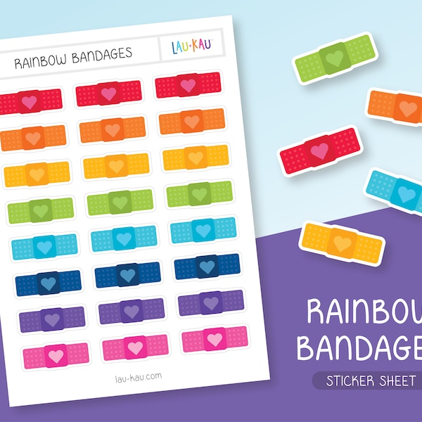 Bandage Stickers - Etsy