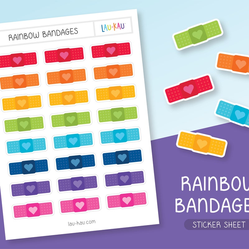Bandage Stickers - Etsy