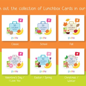 School Lunchbox Notes Lunchbox Cards Encouragement Cards - Etsy
