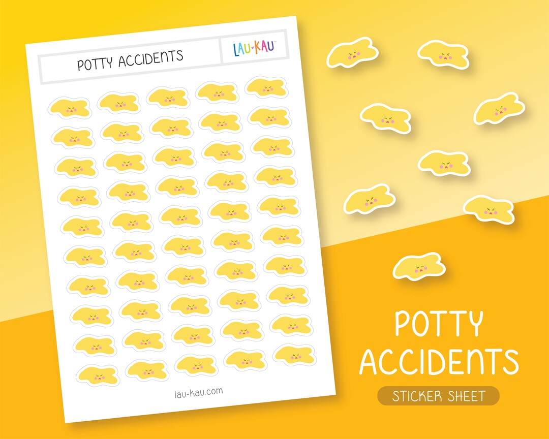 Potty Training Stickers | Potty Training Sticker Sheet | Potty Training ...