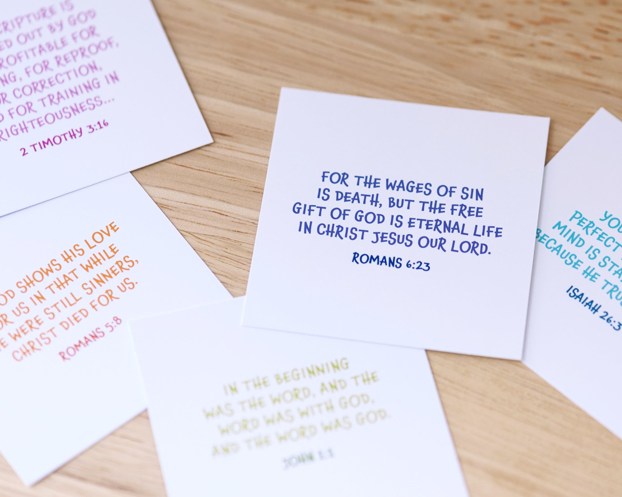 Bible Memory Verse Cards | Memory Verse Cards | Bible Memory Cards ...