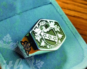 Custom Signet Ring - Etsy