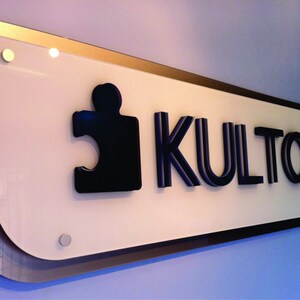 Professional 3D Acrylic Signs Laser Cut Custom Logo Company - Etsy