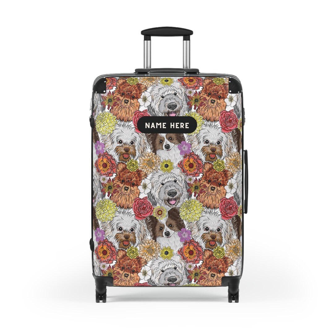 Personalised Custom Printed Suitcase - Etsy