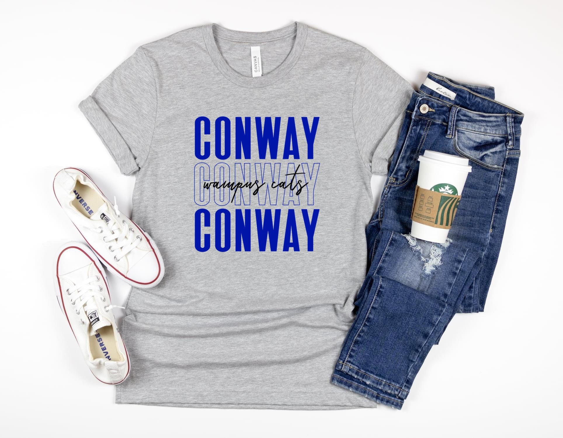 Conway Wampus Cats Conway High School High School Football - Etsy