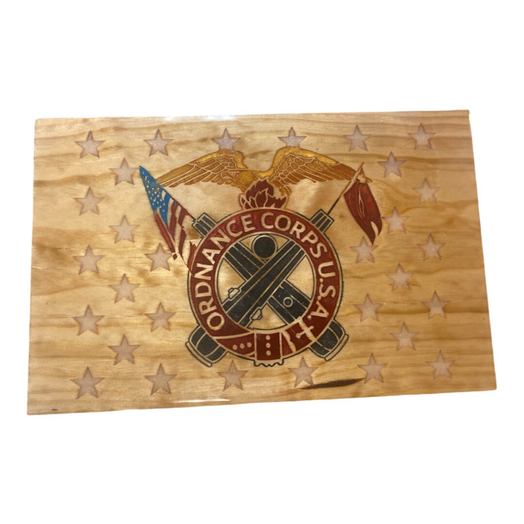 US Army Ordnance Plaque - Etsy