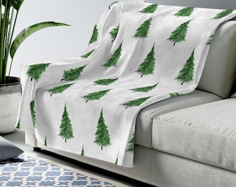 Christmas Tree Throw Blanket - Etsy