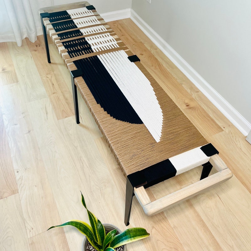 Modern Bench - Etsy
