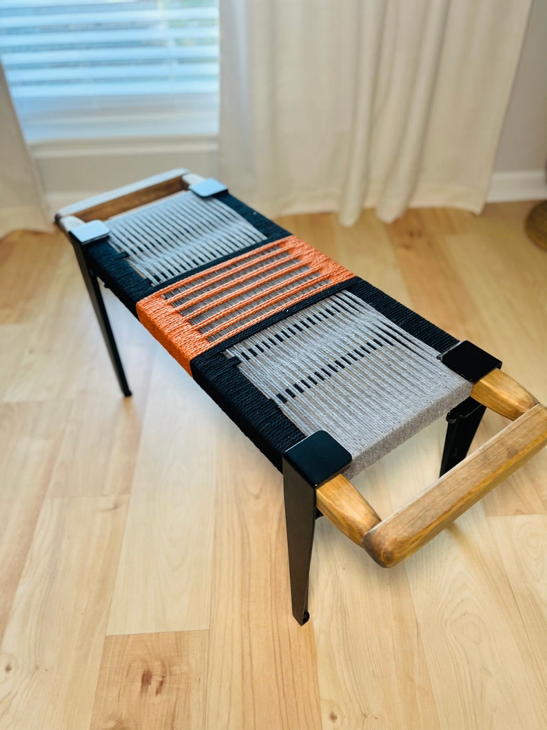 Mid-century Modern Style Bench Mudroom / Entryway Bench - Etsy