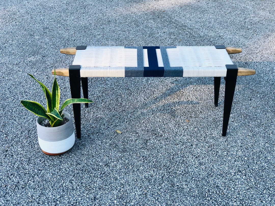 Mid-century Modern Style Bench Mudroom / Entryway Bench - Etsy