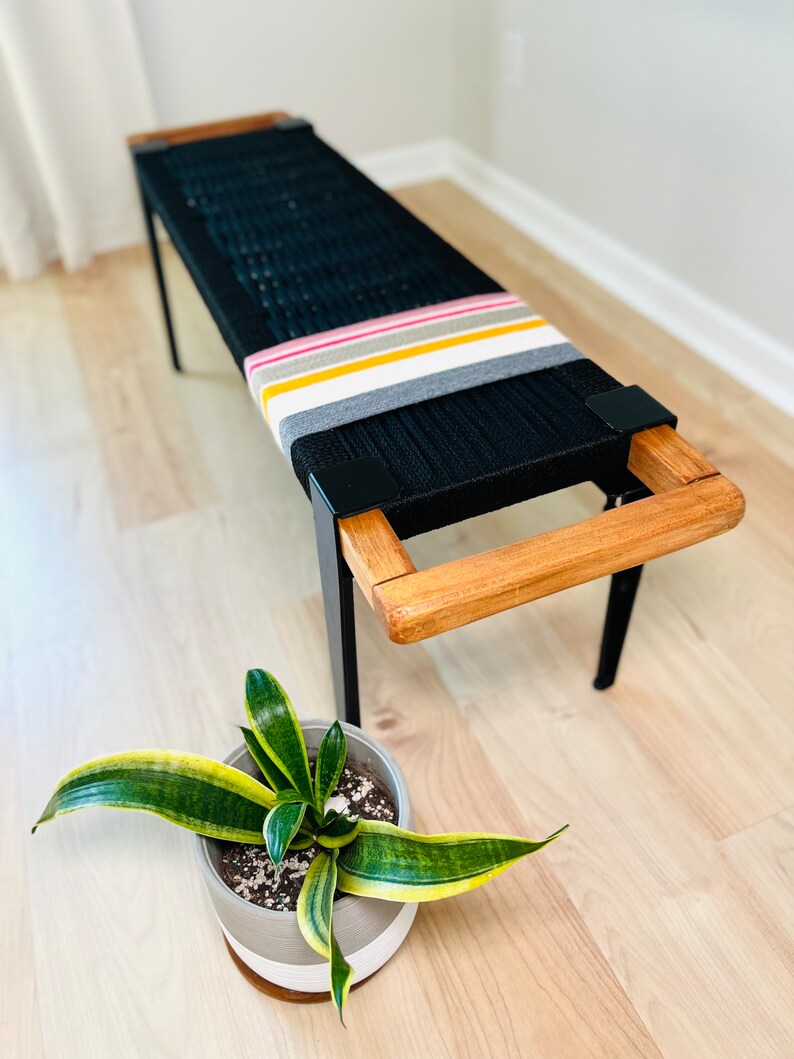 Mid-century Modern Style Bench Mudroom / Entryway Bench - Etsy
