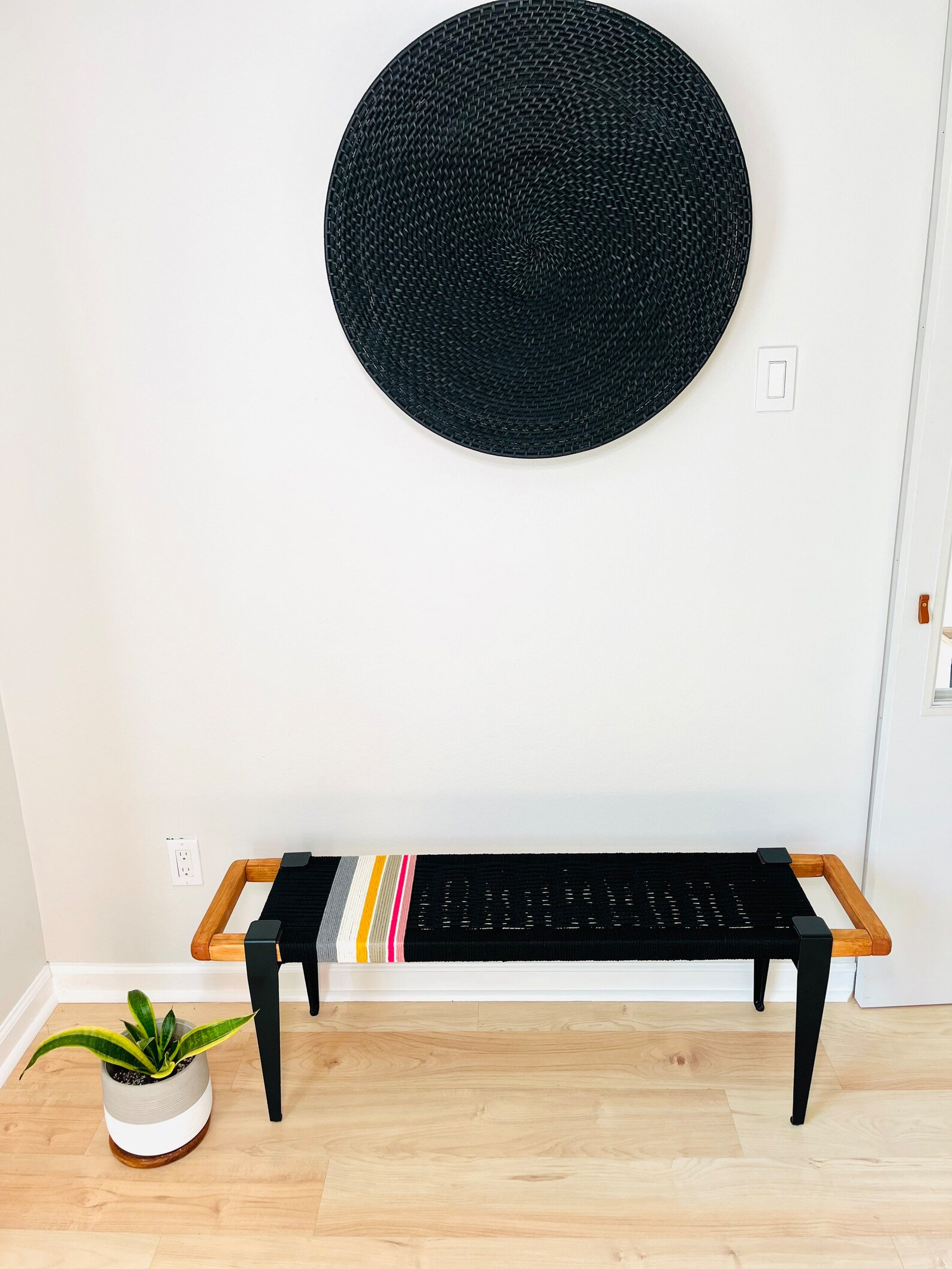 Mid-century Modern Style Bench Mudroom / Entryway Bench - Etsy