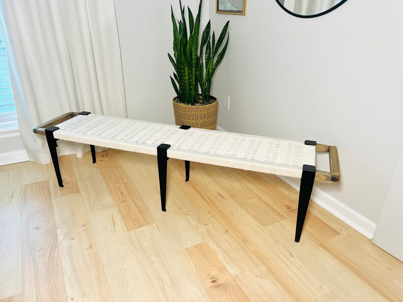 Mid-century Modern Style Bench Mudroom / Entryway Bench - Etsy Canada
