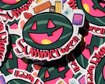 Summerween Stickers - Etsy