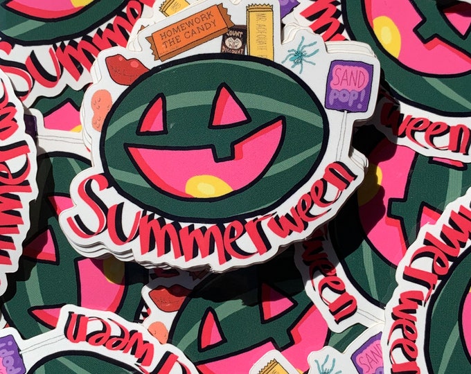 Summerween Stickers - Etsy