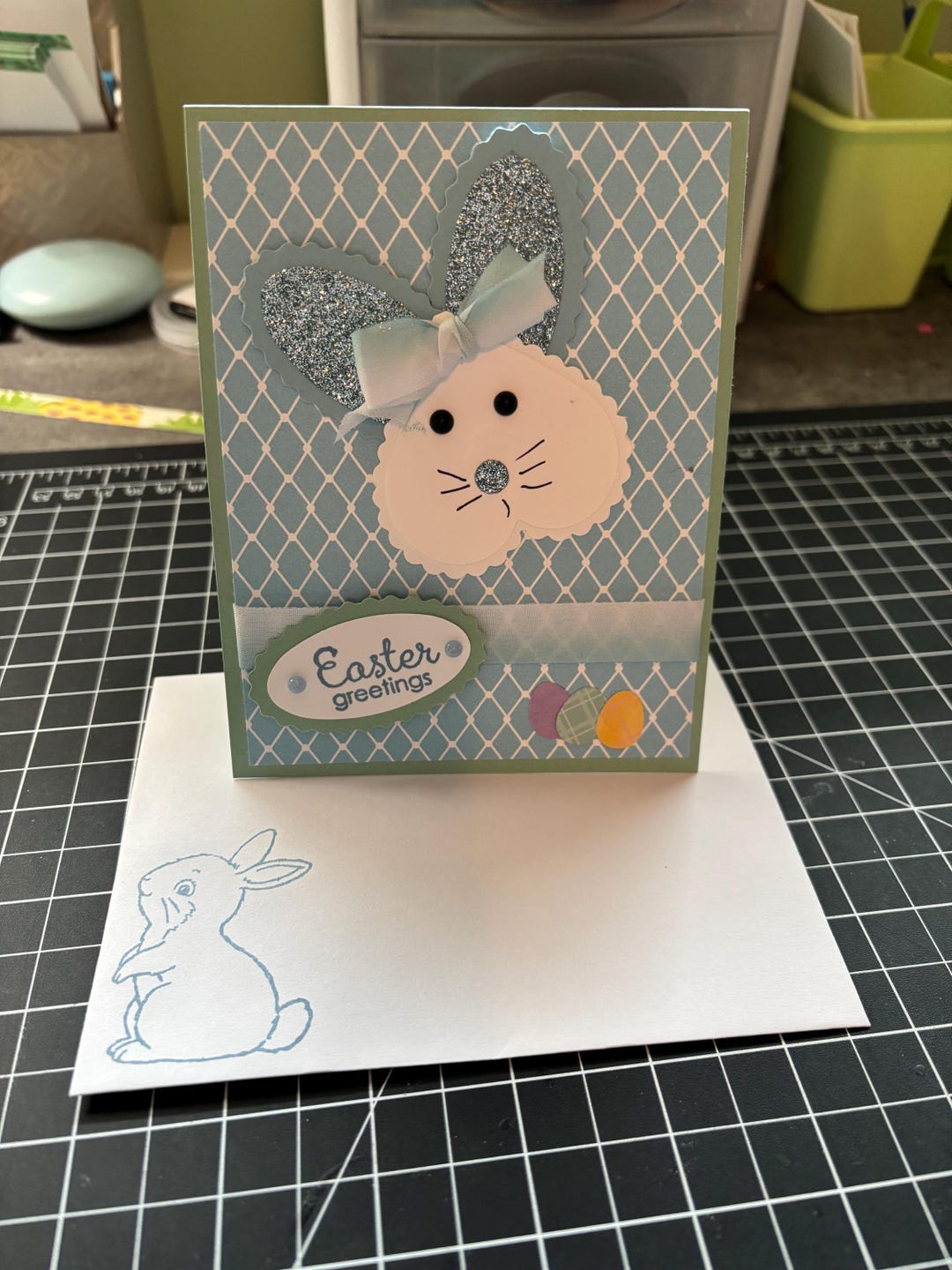 Easter Bunny Stampin’ up Card - Etsy