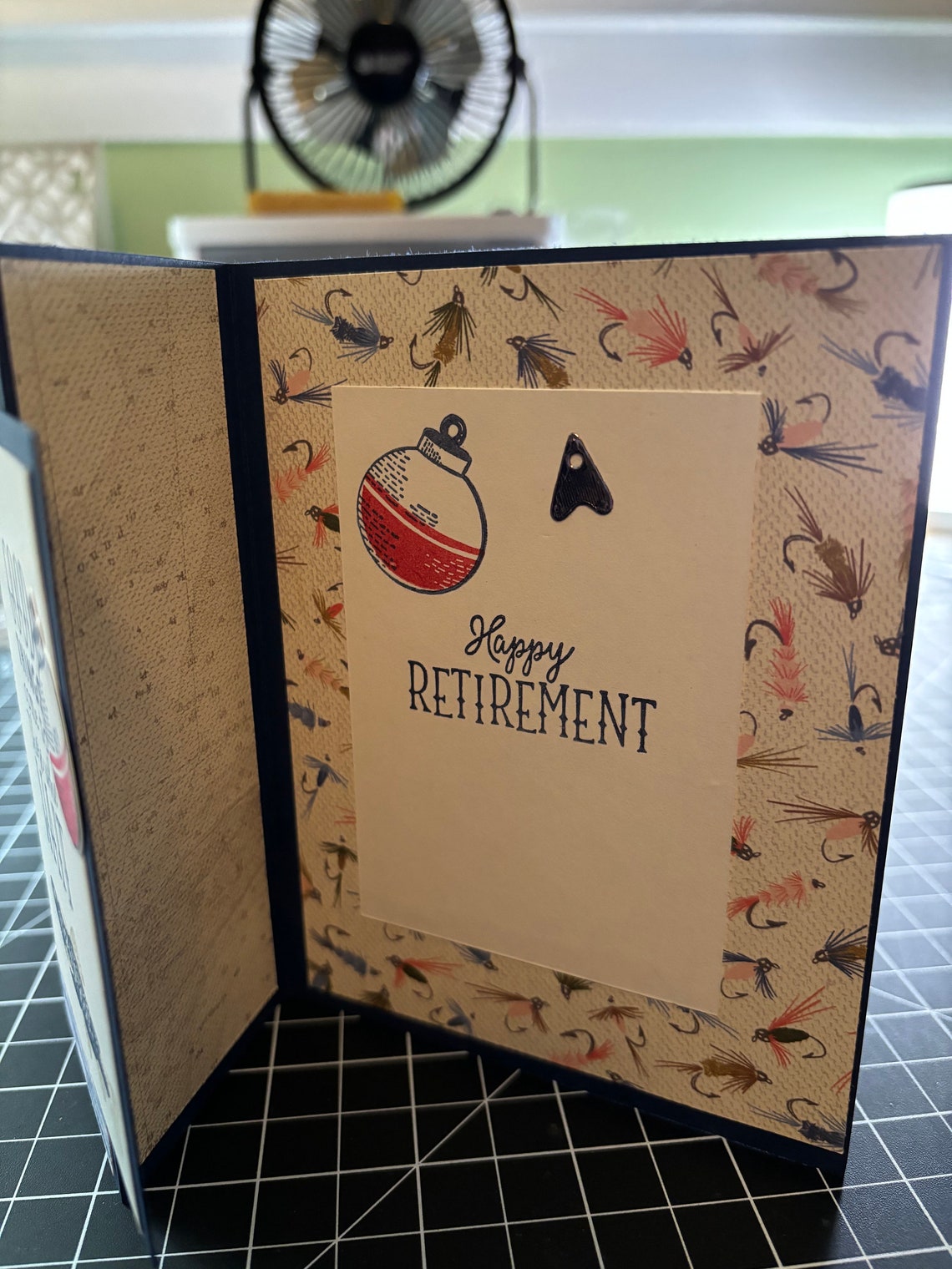Gone Fishing Retirement Card Stampin’ Up - Etsy