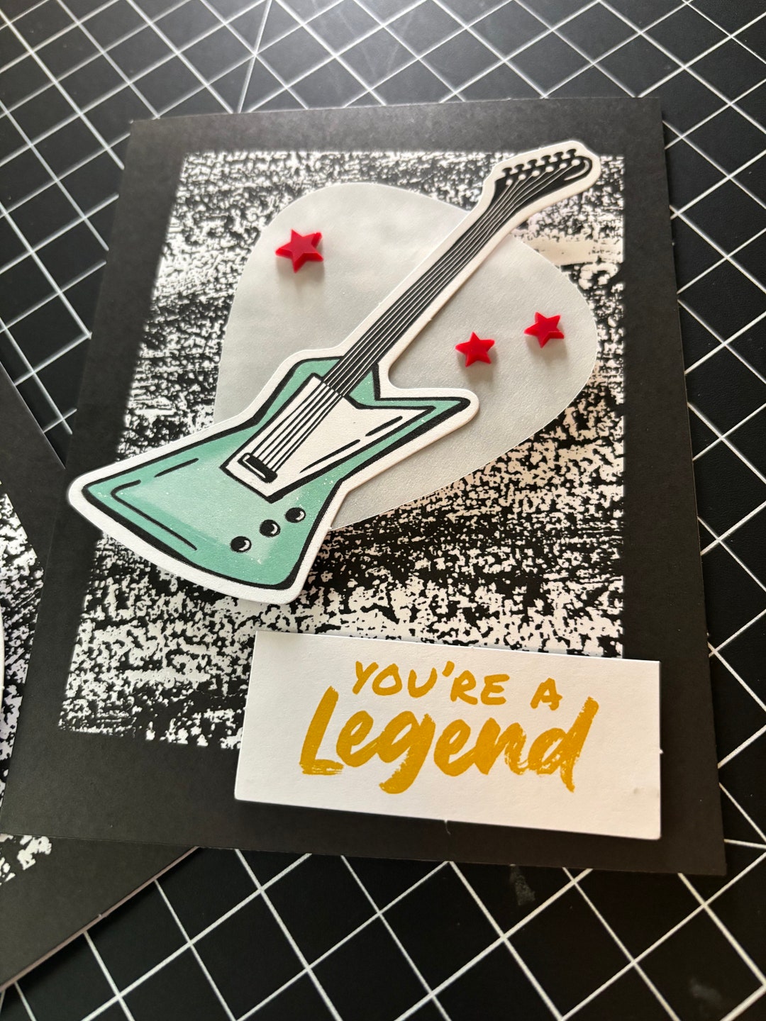 Stampin up Rock & Roll Legend Set of 2 - Etsy