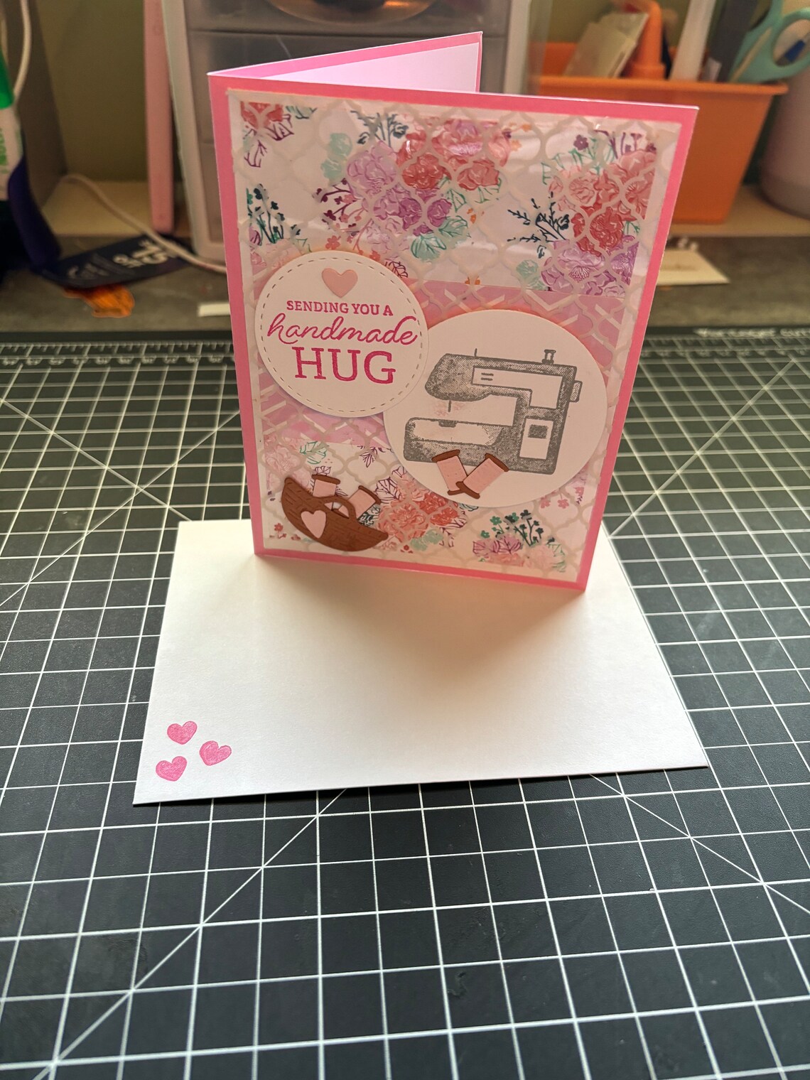 Handmade Hug Stampin’ up Card - Etsy