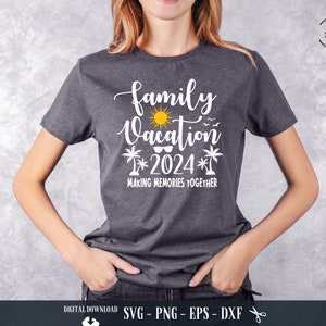 Family Vacation SVG, Family Beach Vacation, Summer Vibes, Family ...