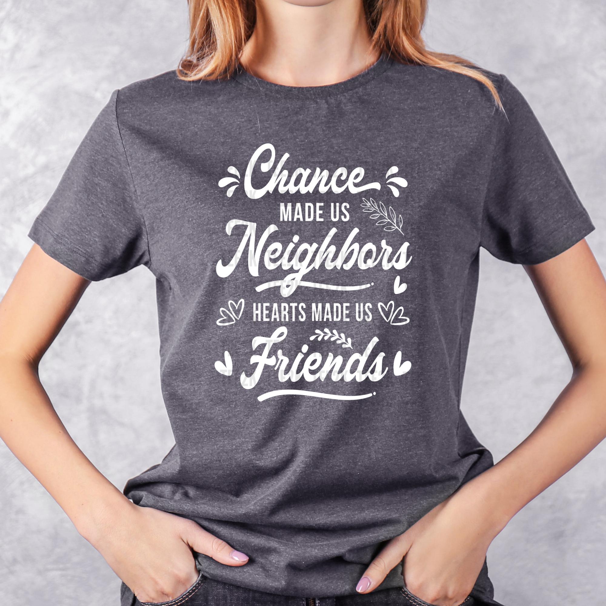 Neighbors Friends SVG: Friendship Gift, Cricut Files (digital Download ...