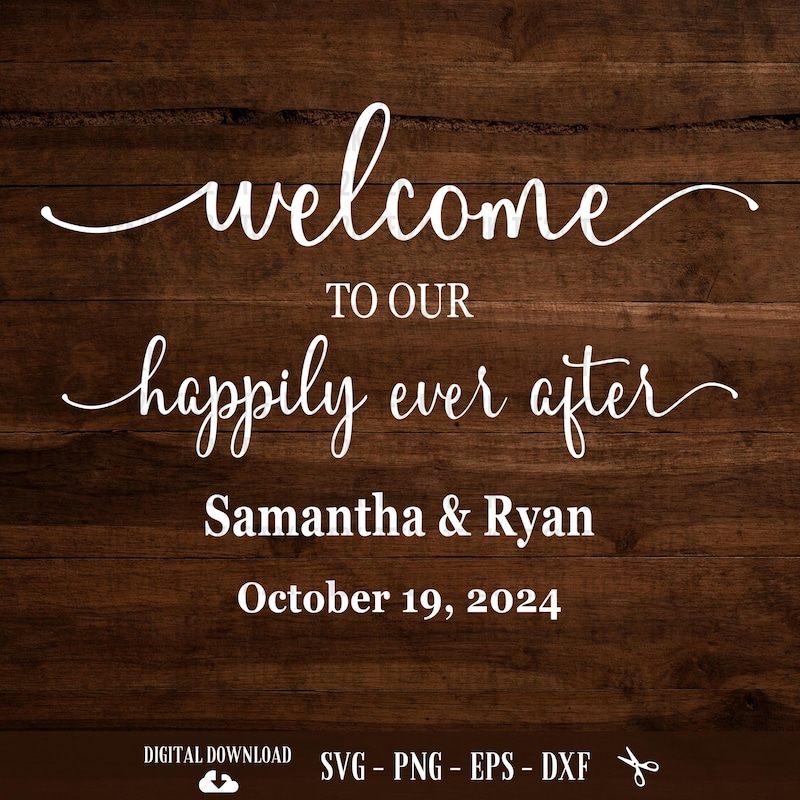 Happily Ever After Sign - Etsy