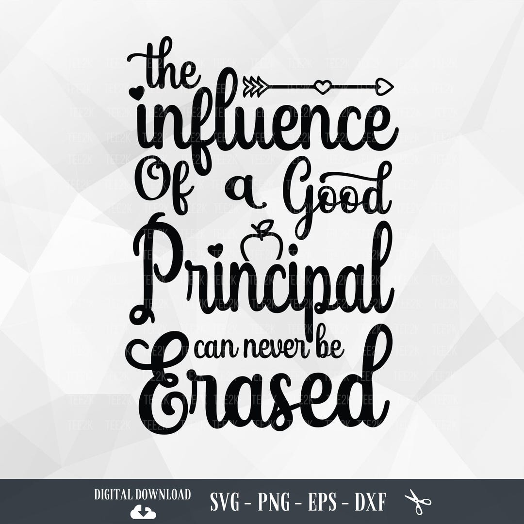 Principal SVG, the Influence of a Good Principal Can Never Be Erased ...