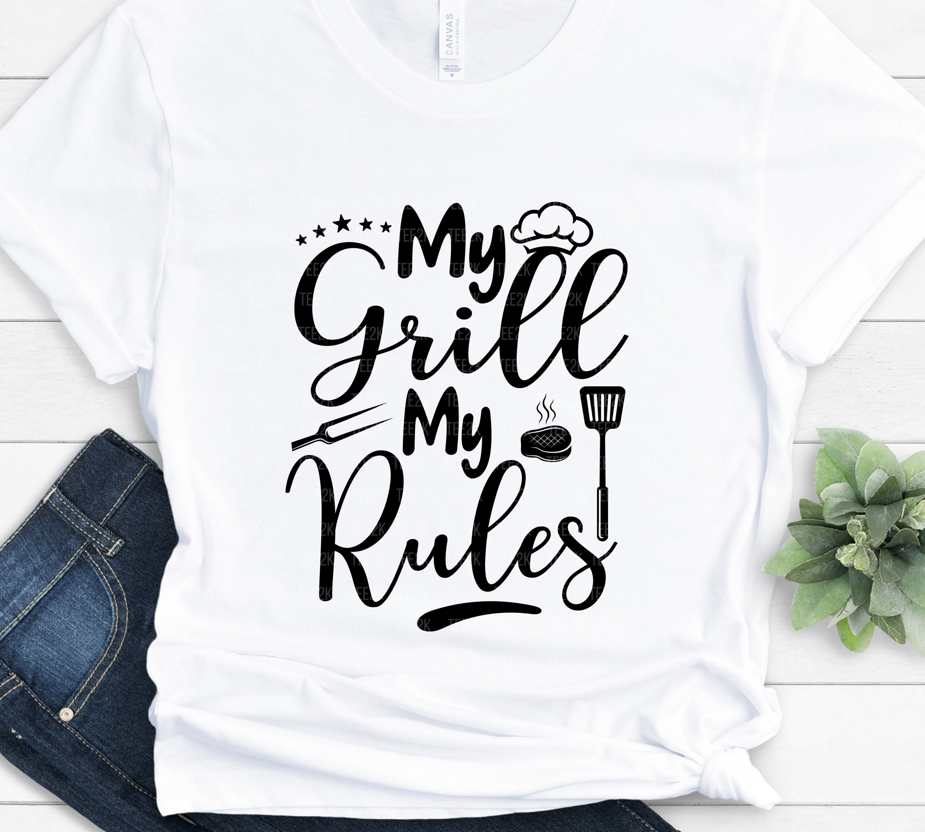 My Grill My Rules SVG Funny Grill BBQ Quote Grill Sayings - Etsy