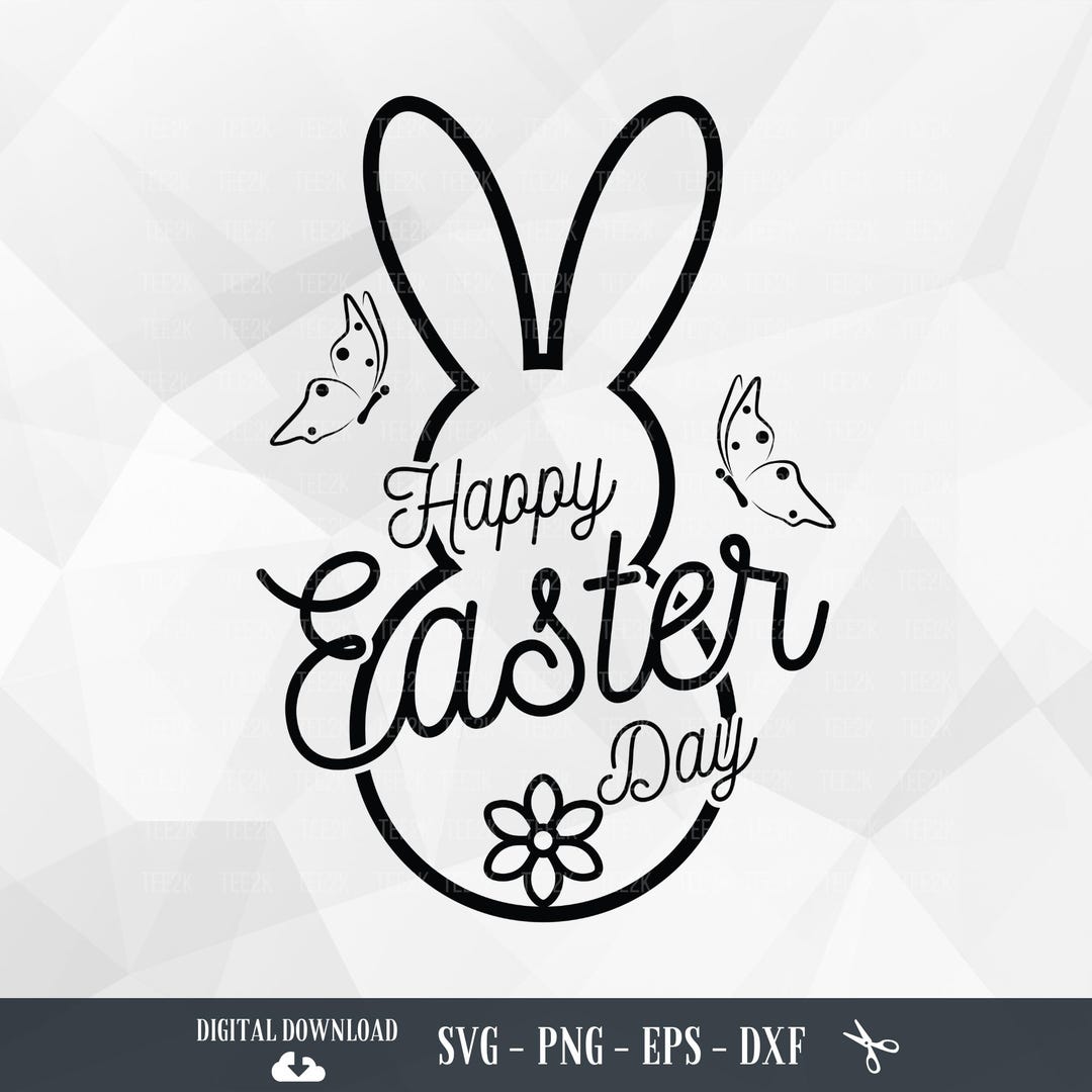 Ostern SVG, Osterhase SVG, Hase, Hase SVG, Ostern Clipart, Hase Form ...