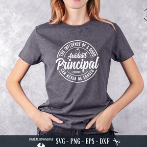 Assistant Principal SVG: Teacher Appreciation Quote (digital Download ...