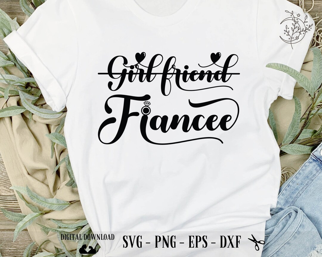 Fiancée SVG Girlfriend Fiancee SVG Fiancé Fiancée Fiance - Etsy