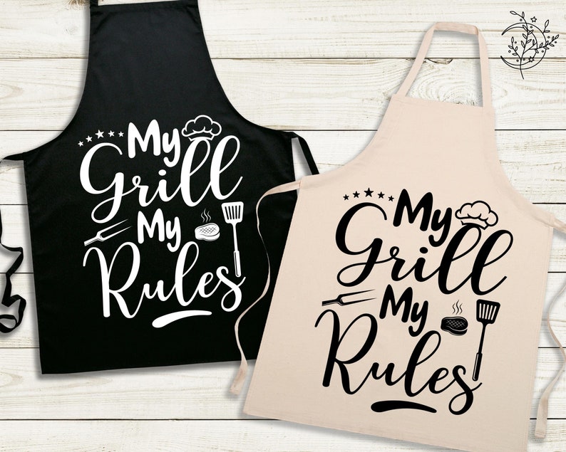 My Grill My Rules SVG Funny Grill BBQ Quote Grill Sayings - Etsy