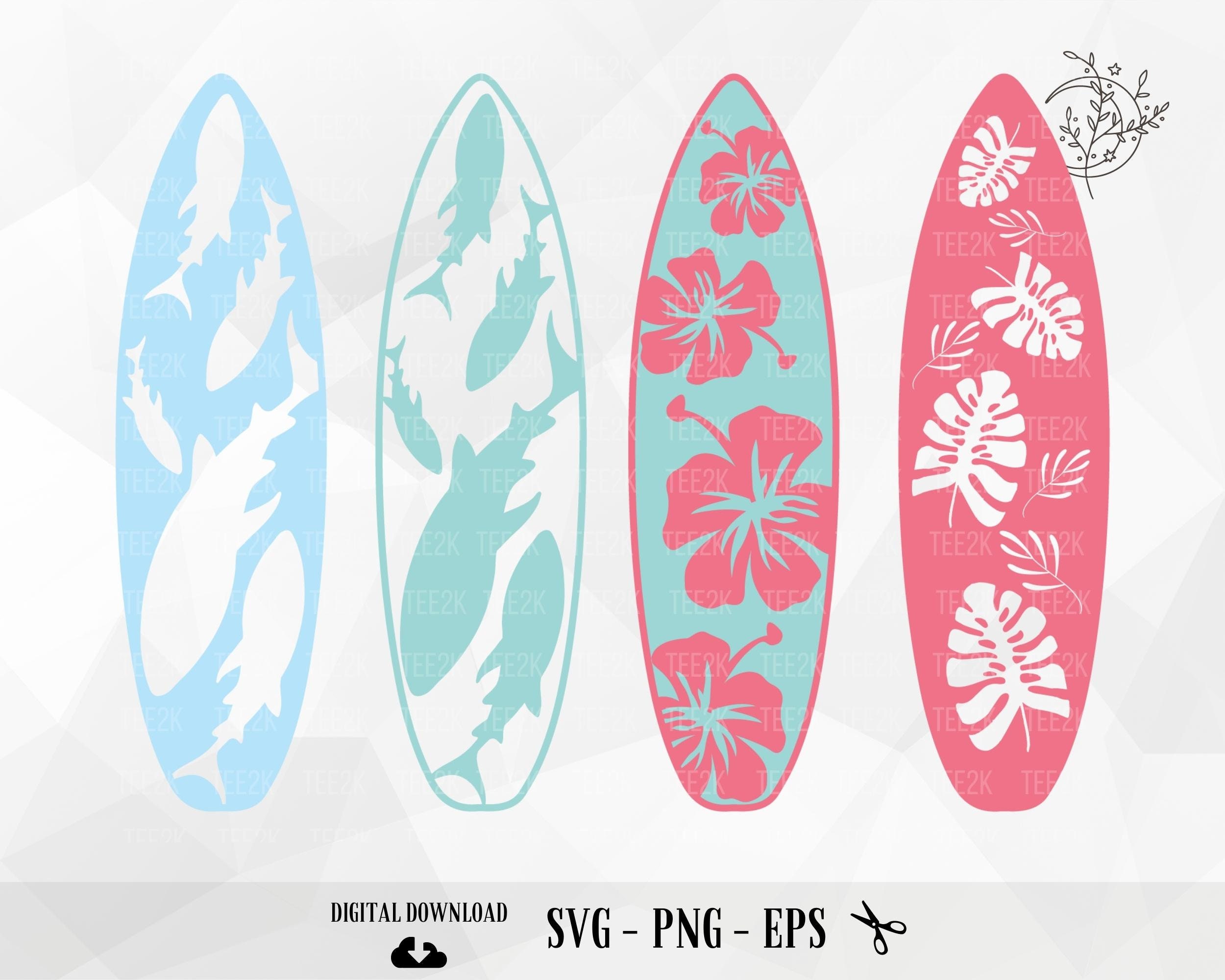 Surfboard SVG Surfer Surf Svg Surfboard Summer Beach - Etsy Canada