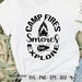 Campfire SVG, Camp Fires Smores Bugs Explore, Camping, Funny Camping ...