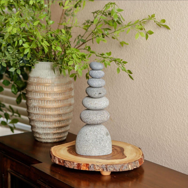 Rock Cairn Sculpture - Etsy