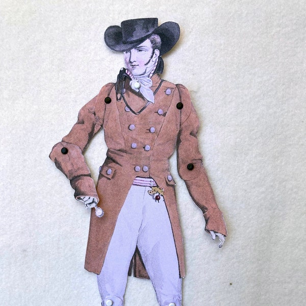 Jointed Paper Doll - Etsy