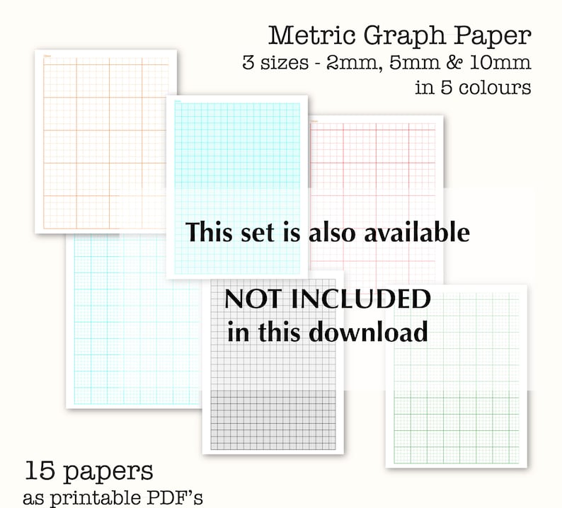 Isometric Graph Paper: Printable PDF in A4 & US Letter (digital ...