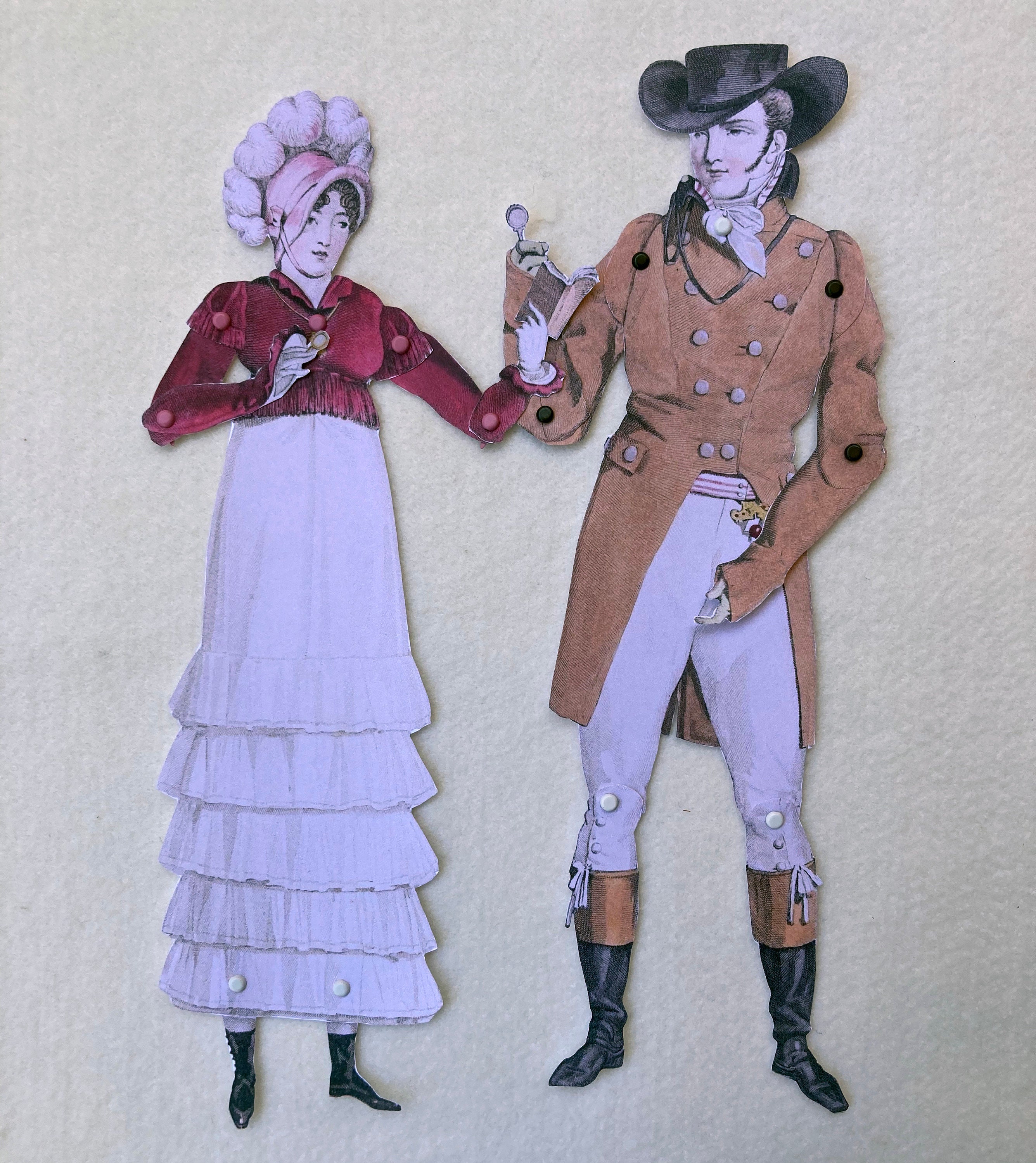 Articulated Paper Doll: Lord Jasper Regency Fashion, Pantin, PDF ...