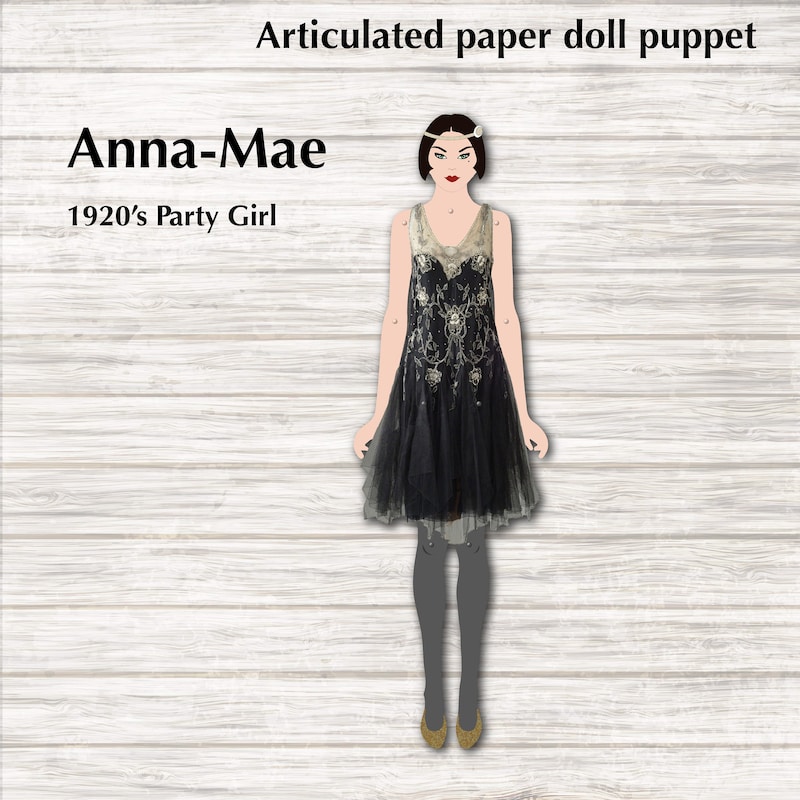 1920s Paper Dolls - Etsy