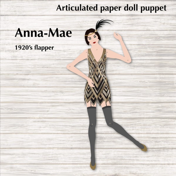 1920s Paper Dolls - Etsy