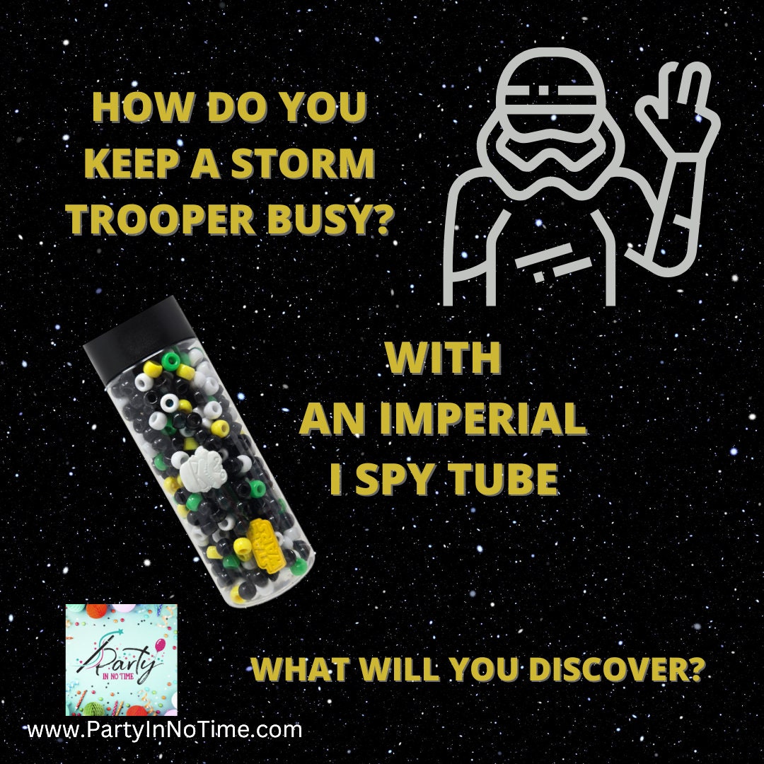 Star Wars I Spy Tube: Sensory Game, Party Favor - Etsy