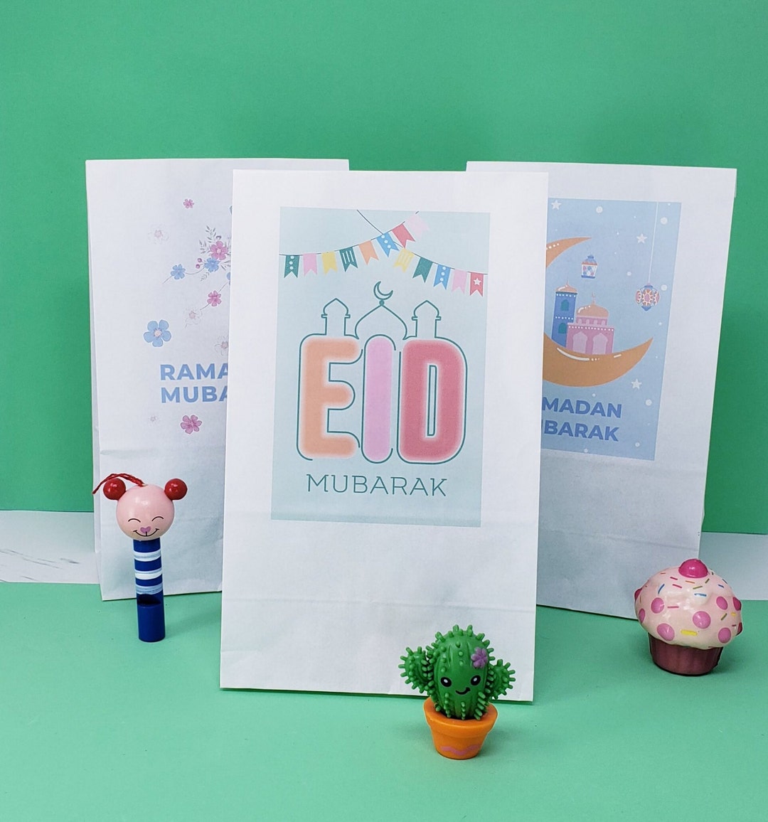 48 Pc Ramadan & Eid Goody Bag Bundle With Toys, DIY Goodie Bags, Kids ...