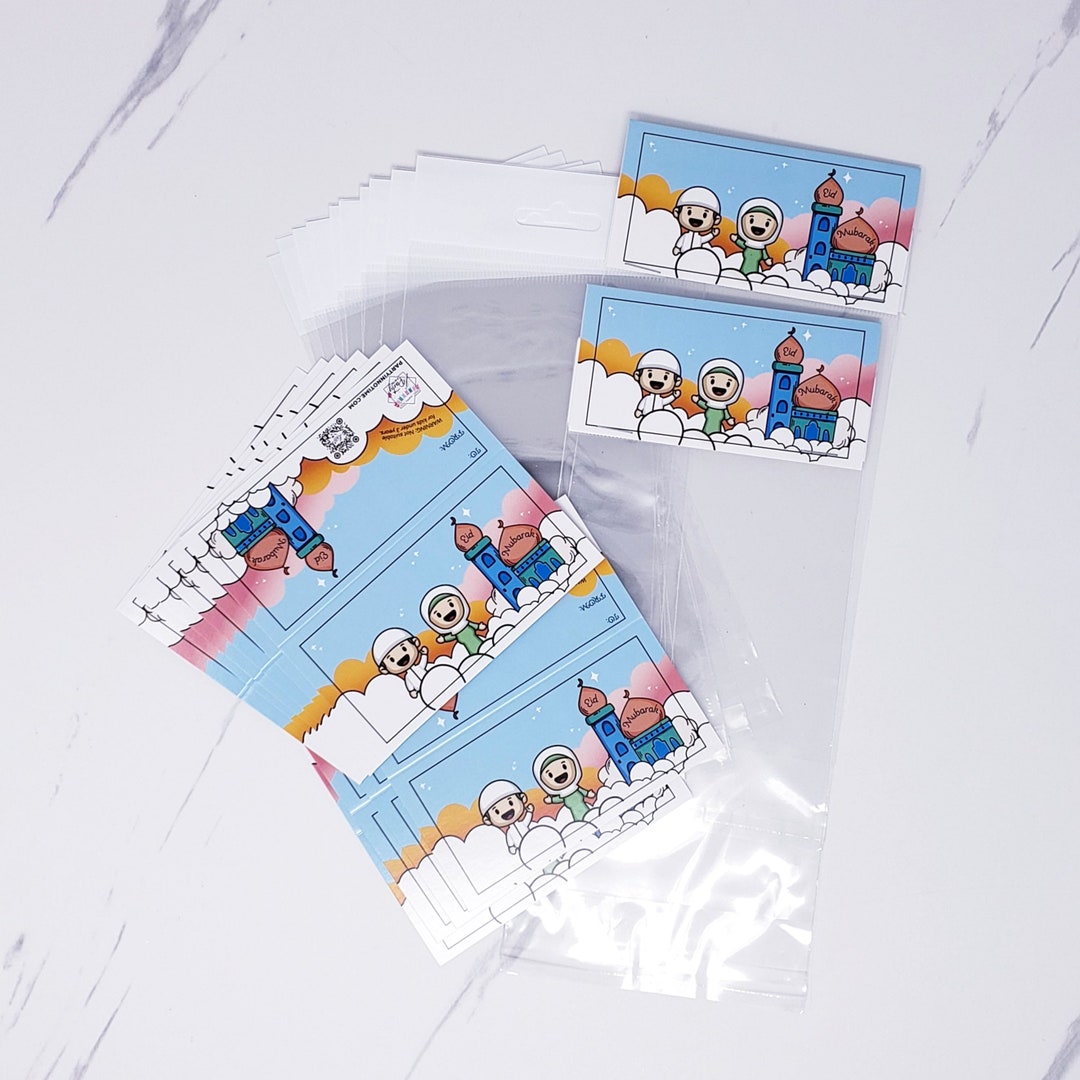 DIY Eid Goodie Bag Kit 12 Pieces, Eid Favor Bags, Eid Party Bags, Eid ...