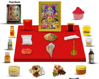 Gruhapravesha Pooja Samagri Kit Contains 24 Items Kit for - Etsy