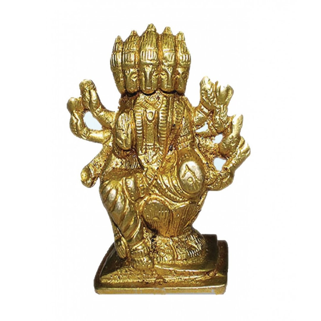 Gayatri Devi Idol in Panchdhatu / Gayatri Devi Statue / Hindu - Etsy