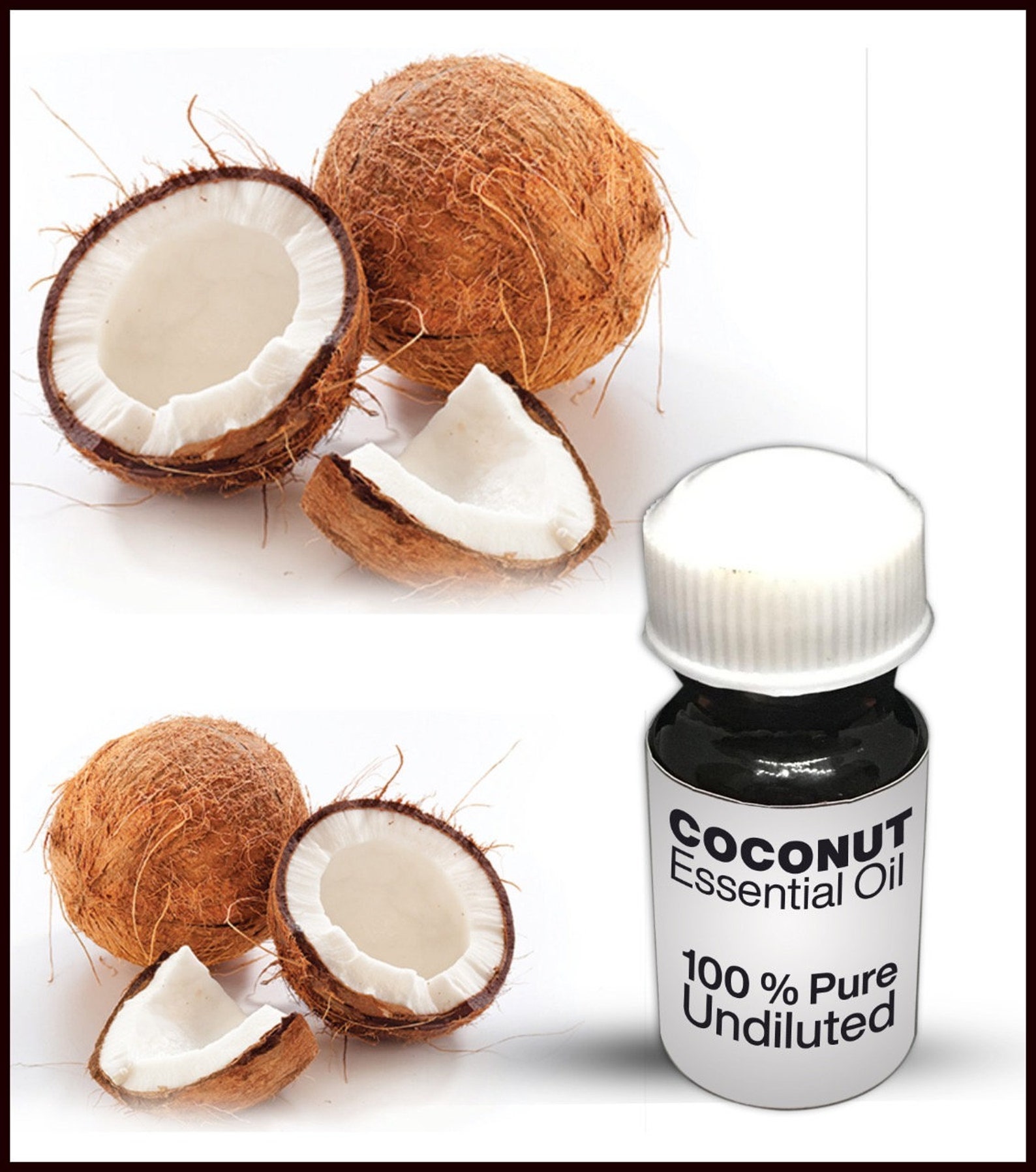 Huile de coco / Huile essentielle de noix de coco 100% pure de - Etsy ...