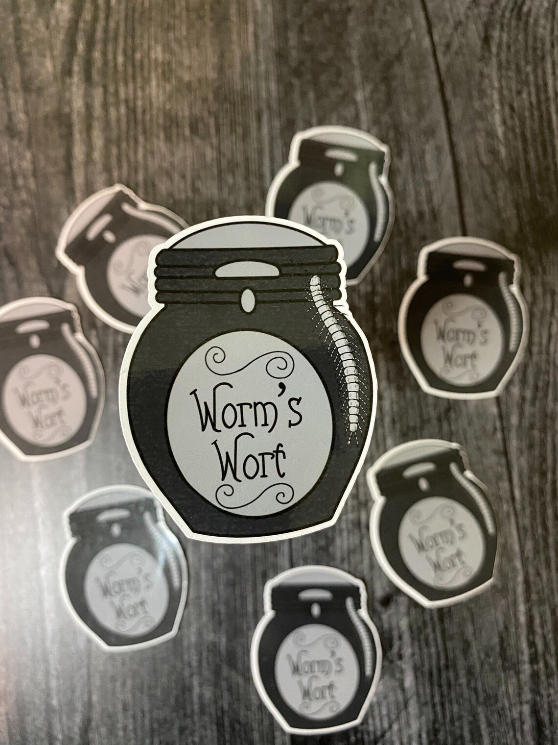 Nightmare Before Christmas Inspired Worm's Wort Disney - Etsy