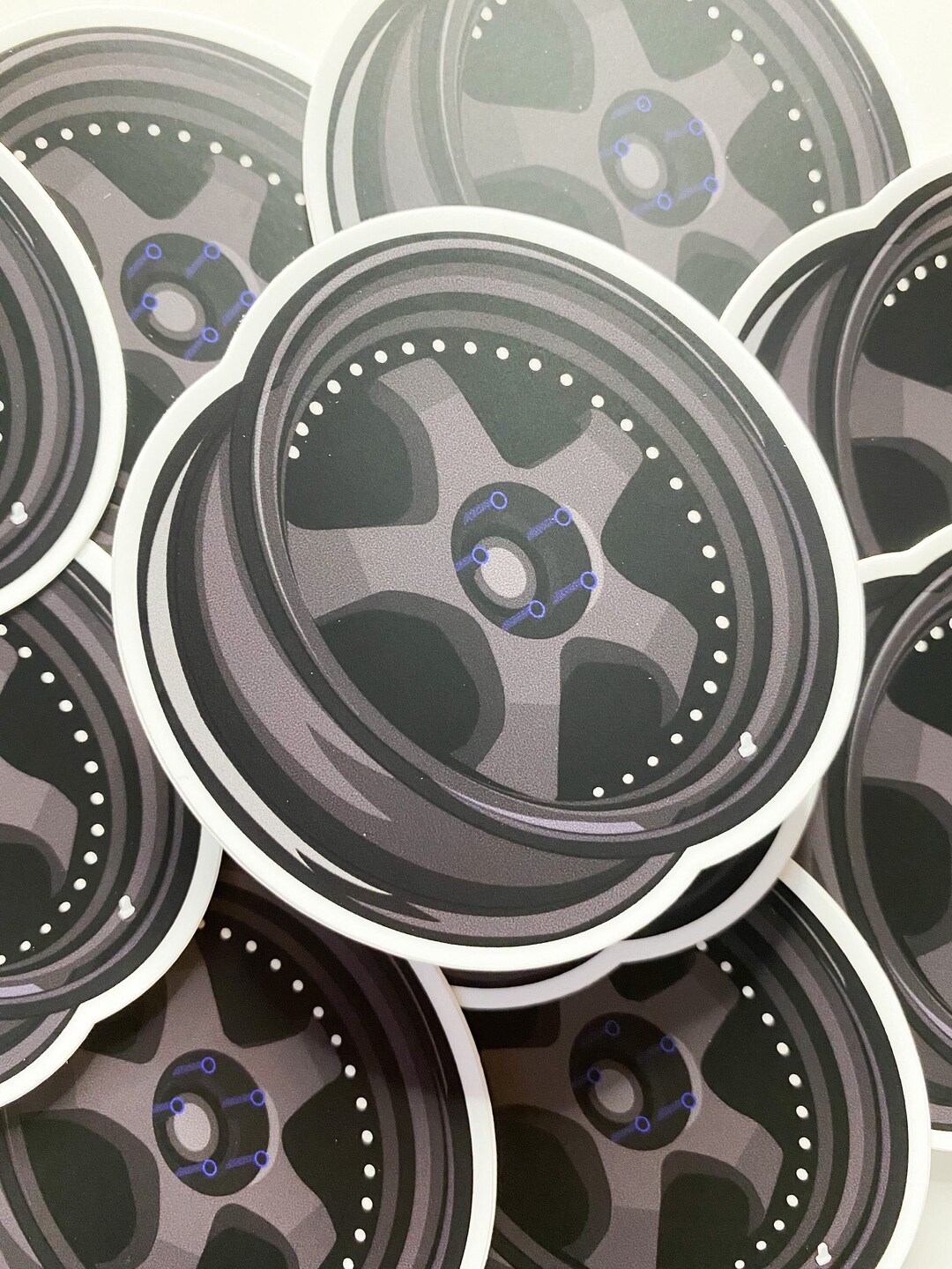 JDM Work Meisters Wheel Vinyl Stickers - Etsy